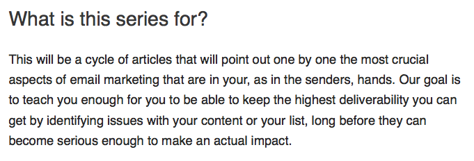 Why and How to Write a Blog Post Series