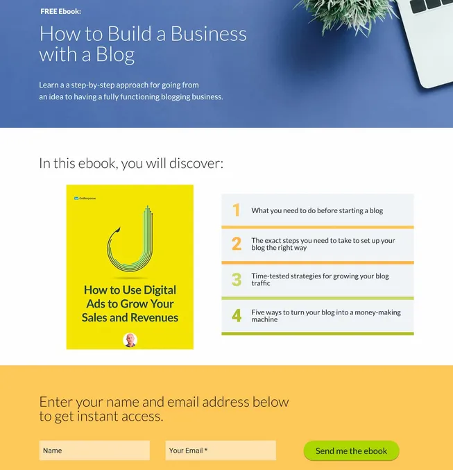5 Amazing Ebook Landing Page Designs (+ 15 Templates)
