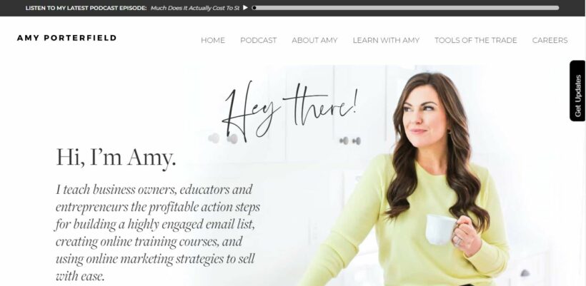Personal Blog Website Examples Riset
