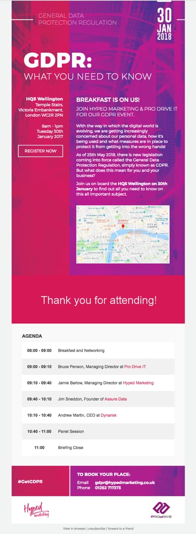 15+ Event Invitation Email Templates and Examples