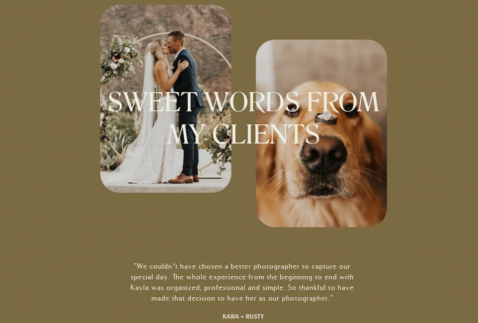 11 Tips To Create A Photographer About Me Page (With Examples)