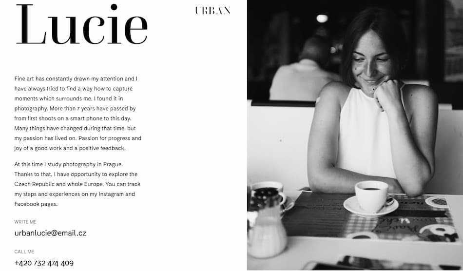 11 Tips To Create A Photographer About Me Page (With Examples)