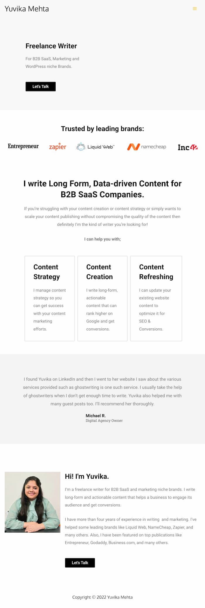 How to Create a Freelance Website: A Step-by-Step Guide with Examples