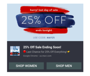 11 Web Push Notification Examples | GetResponse Blog