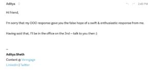 17 Best Out of Office Message Examples [Tips & Templates]