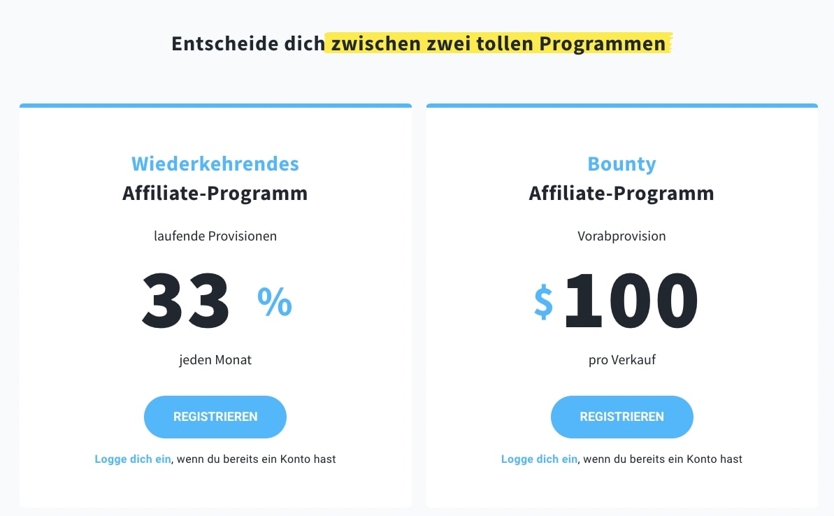 Affiliate-Programme Deutschland: Diese Anbieter lohnen sich