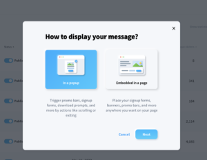 15 Spectacular Popup Examples and What Makes Them Great