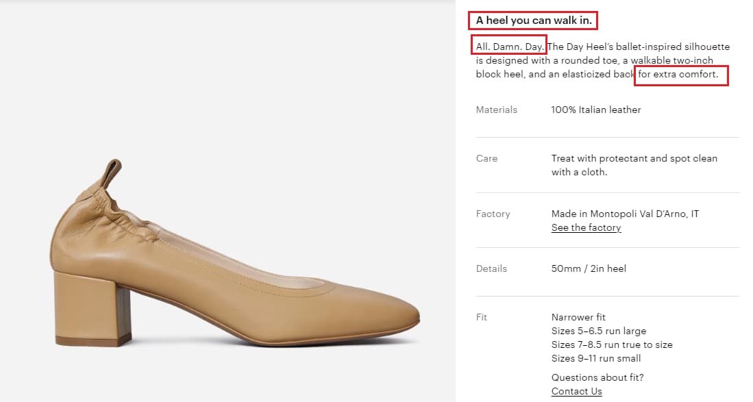 The Anatomy of a Perfect Product Description
