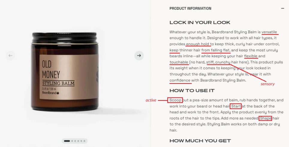 The Anatomy of a Perfect Product Description