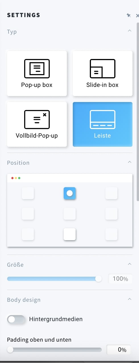 Automatisches Pop-Up Fenster erstellen in 8 einfachen Schritten