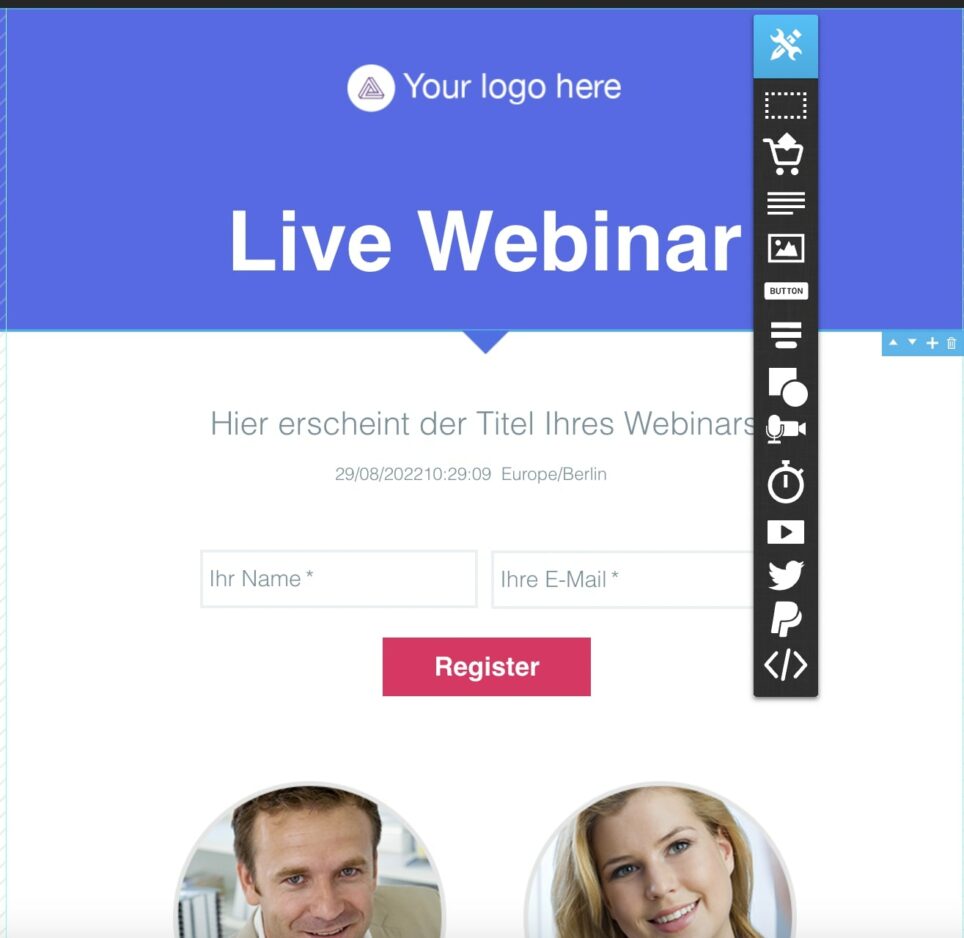 Webinar Landing Pages: 8 Beispiele & Wie du selbst eine erstellst