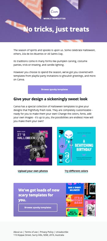 11 Halloween Email Treats: Examples, Tips & Best Practices