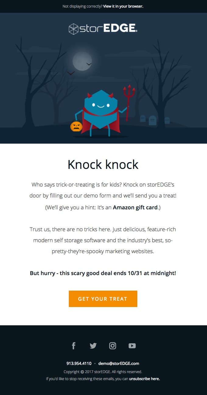 11 Halloween Email Treats: Examples, Tips & Best Practices
