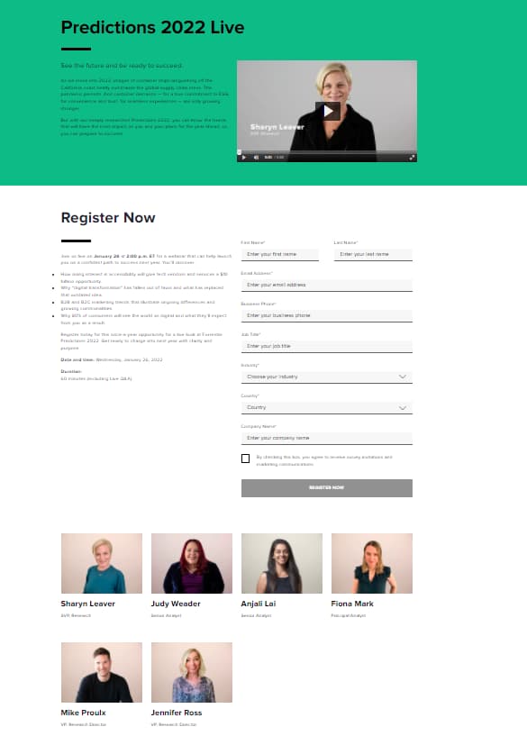 15 Inspiring Webinar Landing Page Examples for 2025 (+ Tips)