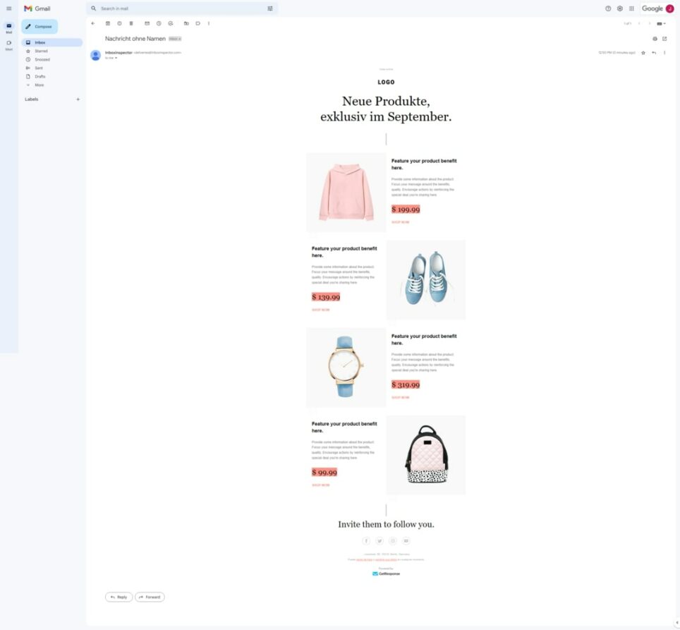 Newsletter Inspo: 8 wirklich gute Newsletter Beispiele