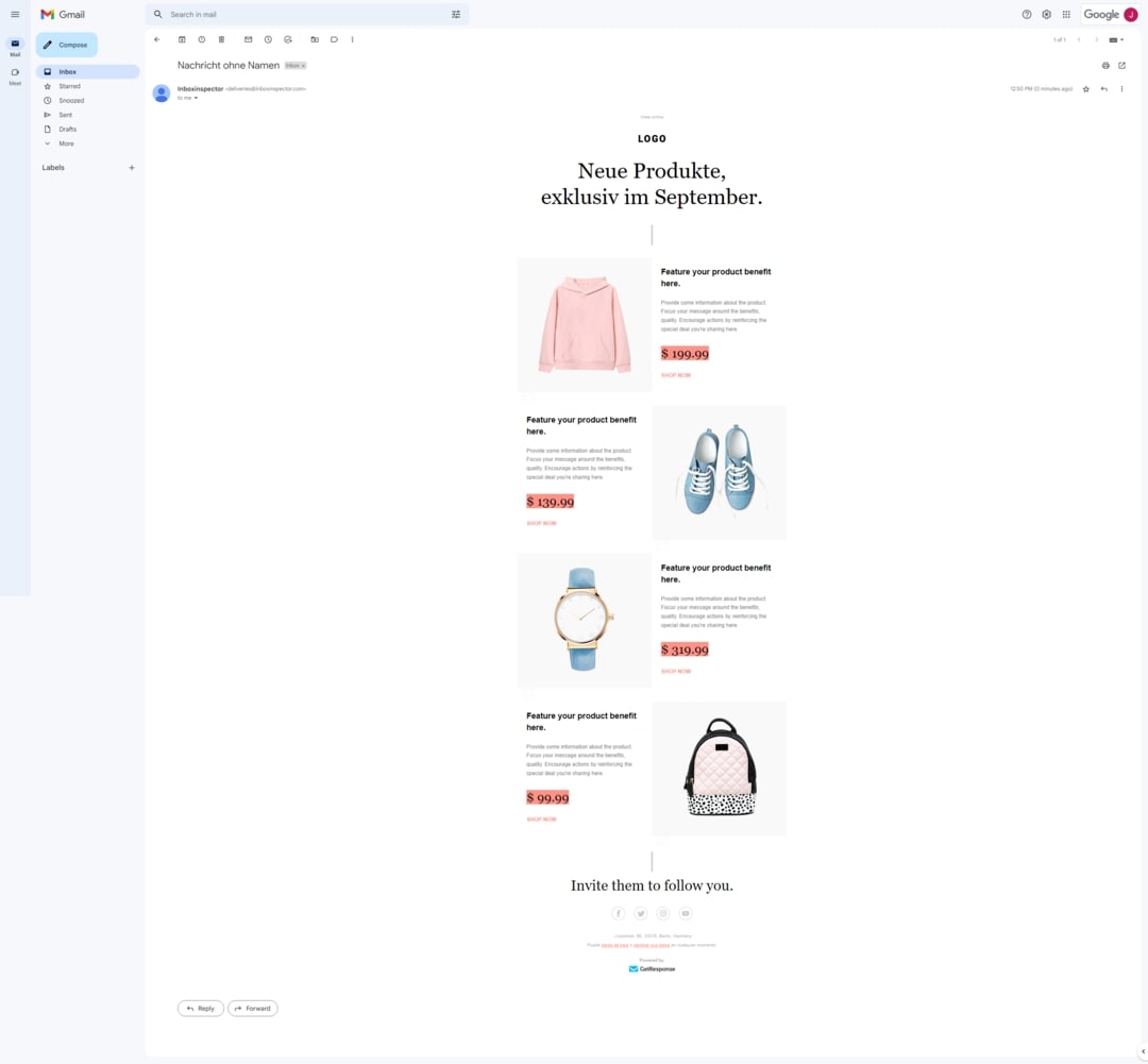 Newsletter Inspo: 8 wirklich gute Newsletter Beispiele