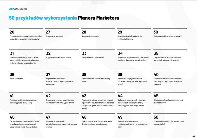 Planer Marketera, czyli jak wykorzystać kalendarz marketingowy