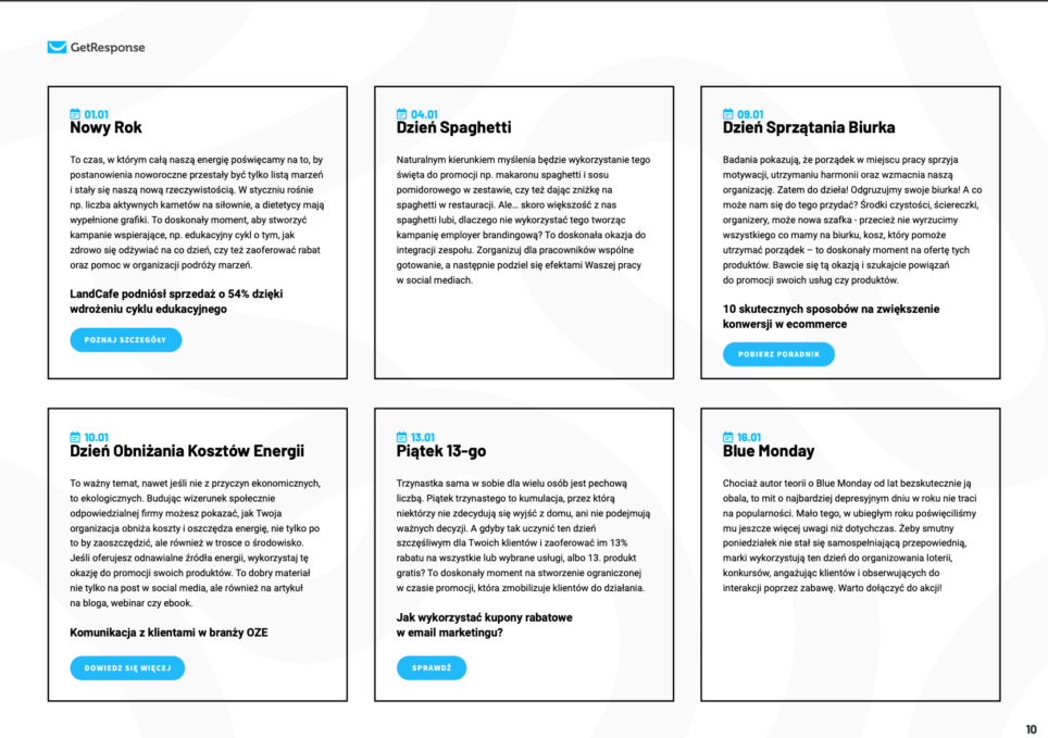 Planer Marketera, czyli jak wykorzystać kalendarz marketingowy