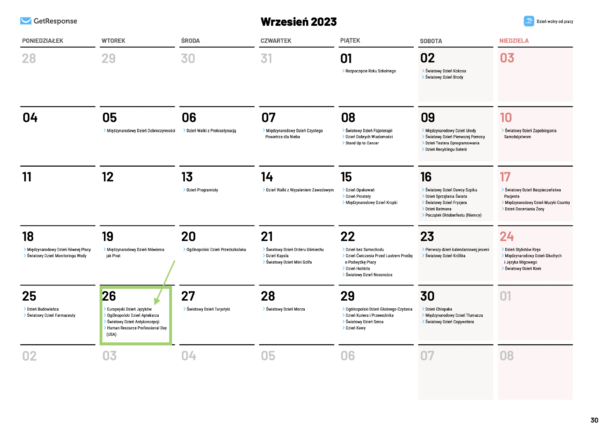 Planer Marketera, czyli jak wykorzystać kalendarz marketingowy