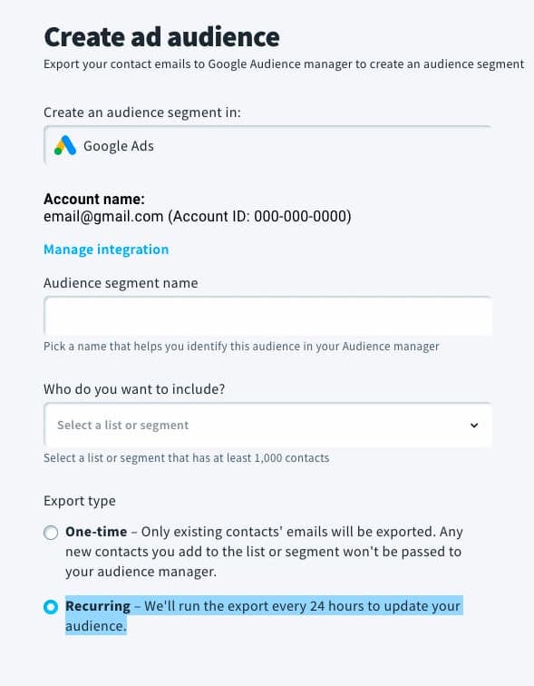 How to Create Google Ads in GetResponse [Feature Update]