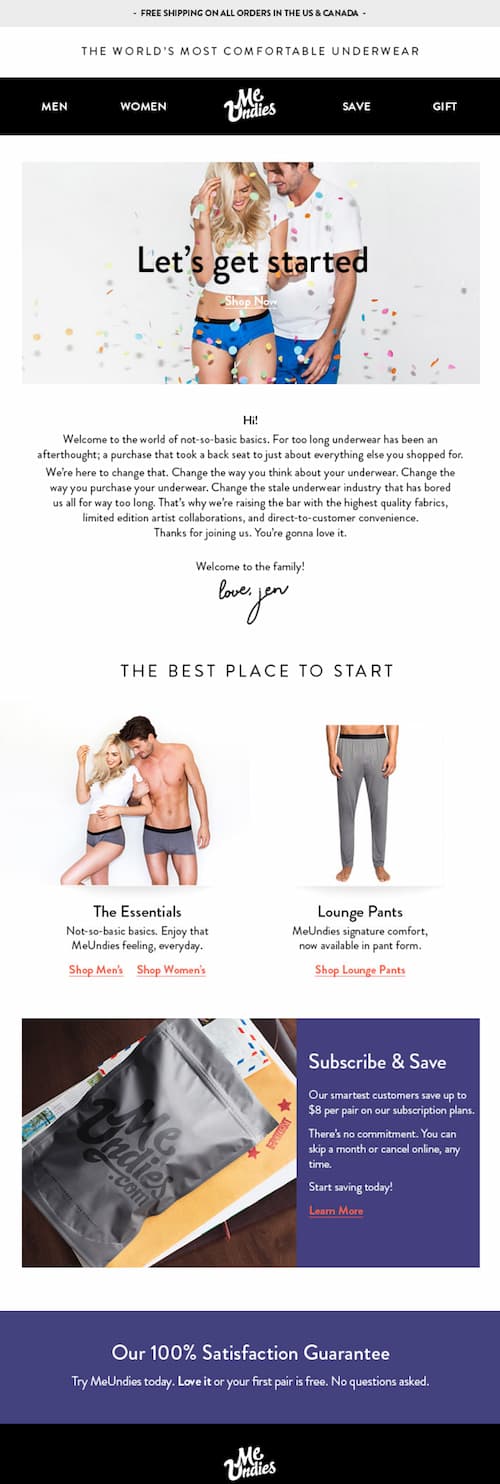 15 Great Welcome Email Examples And Why They Work