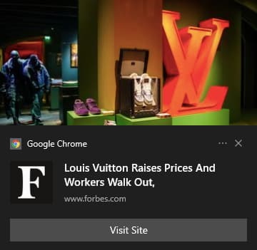 11 Web Push Notification Examples | GetResponse Blog