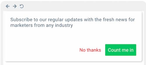 11 Web Push Notification Examples | GetResponse Blog