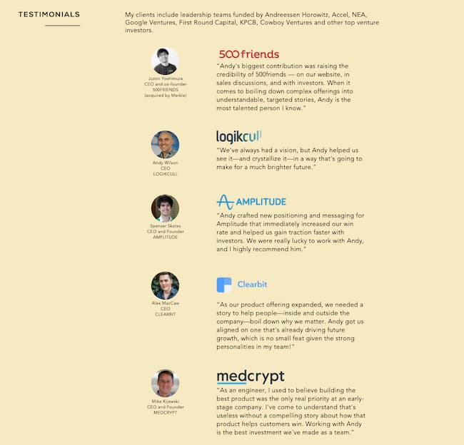 15 Personal Website Examples To Inspire You - GetResponse