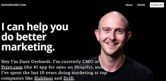 15 Personal Website Examples To Inspire You - GetResponse