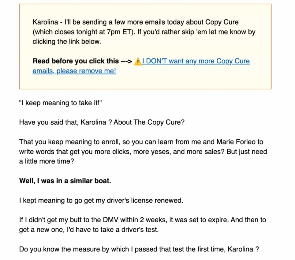 10 email copywriting tips that work