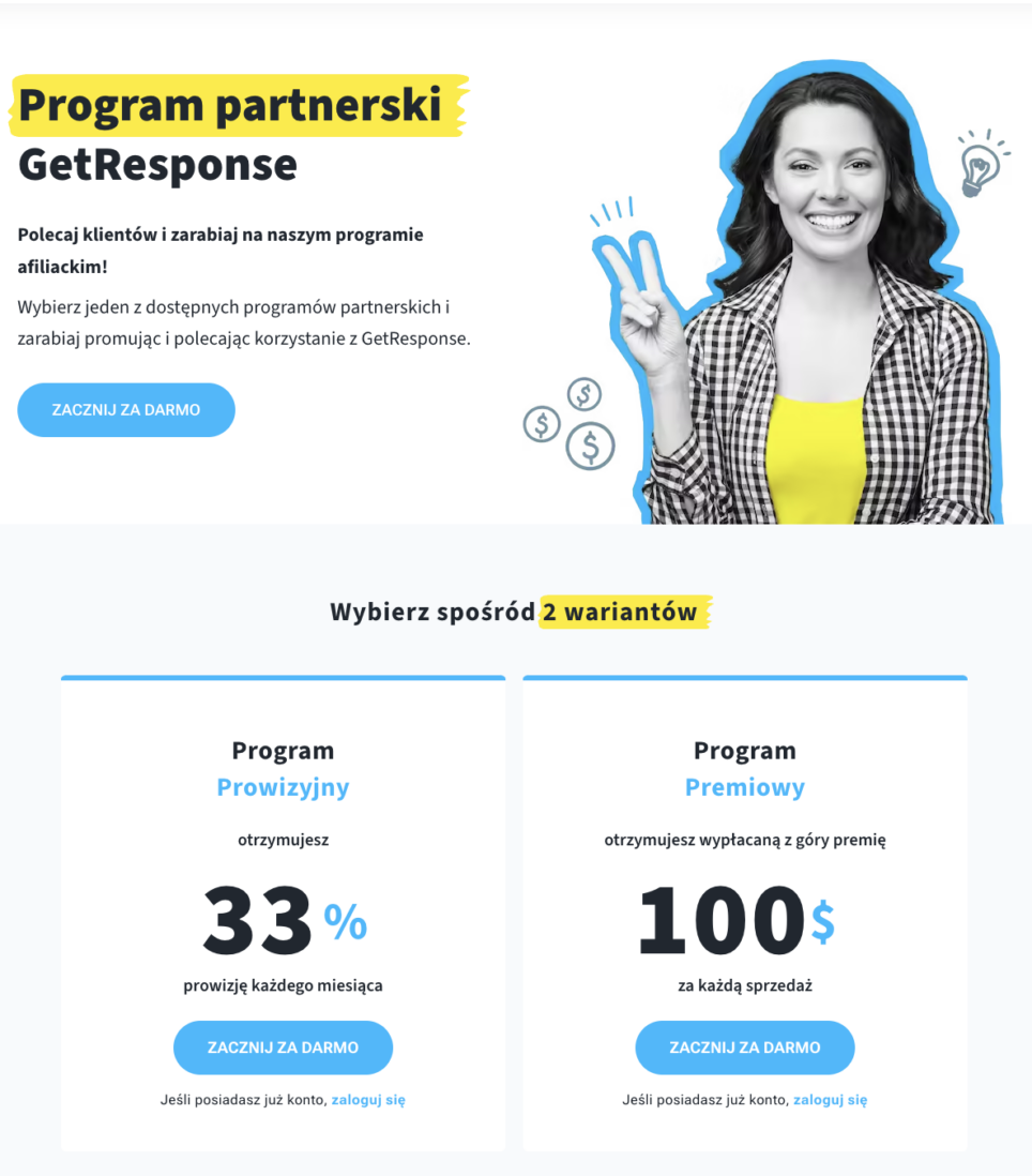 Landing page w marketingu afiliacyjnym – 9 najlepszych praktyk
