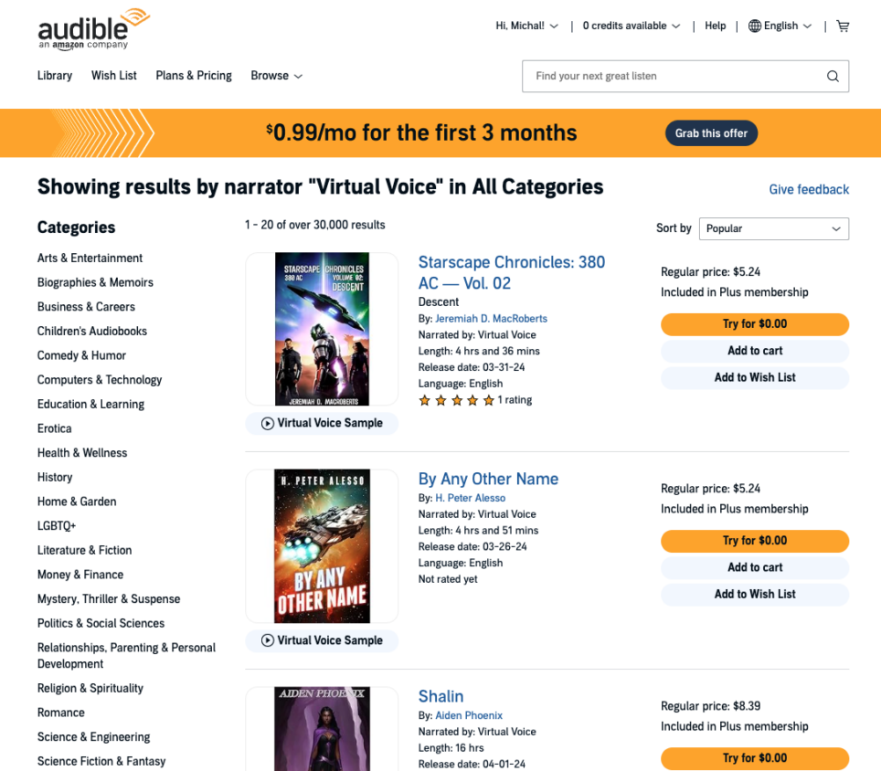 Virtual Voice Audible Audiobooks: A Complete Guide For Authors