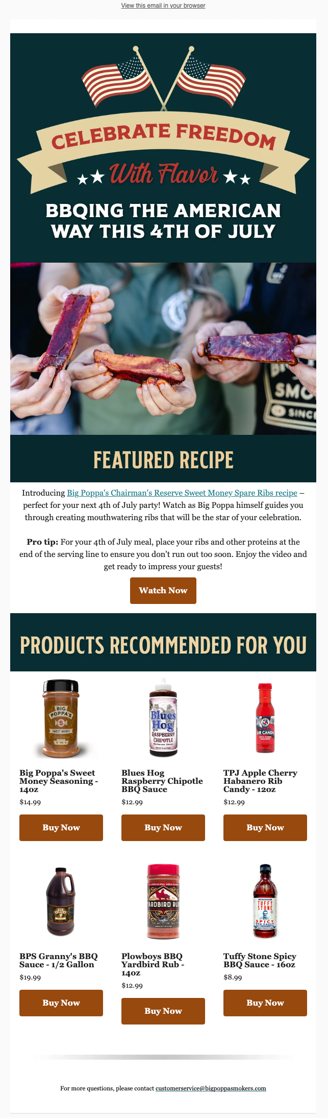 7 Inspiring 4th of July Email Campaign Ideas & Examples