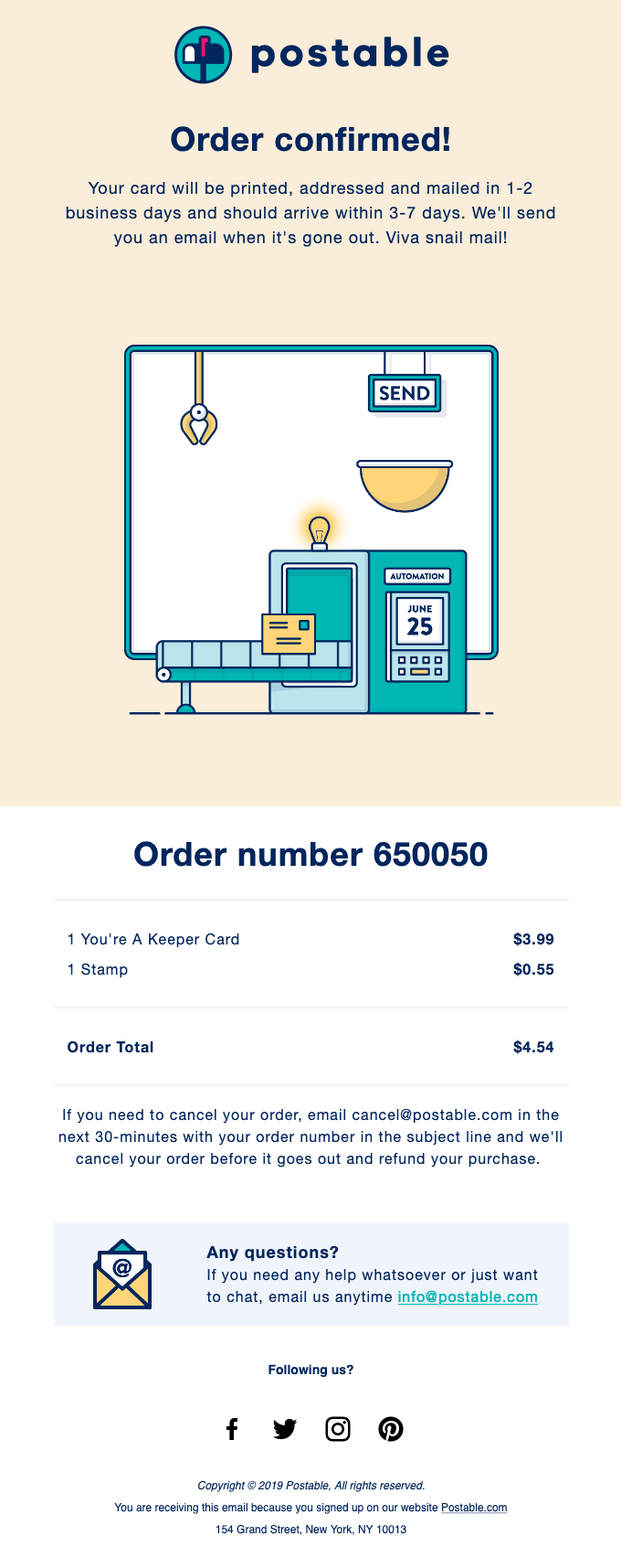 Confirmation Email Templates 12 Examples Tips MarketingTunnel