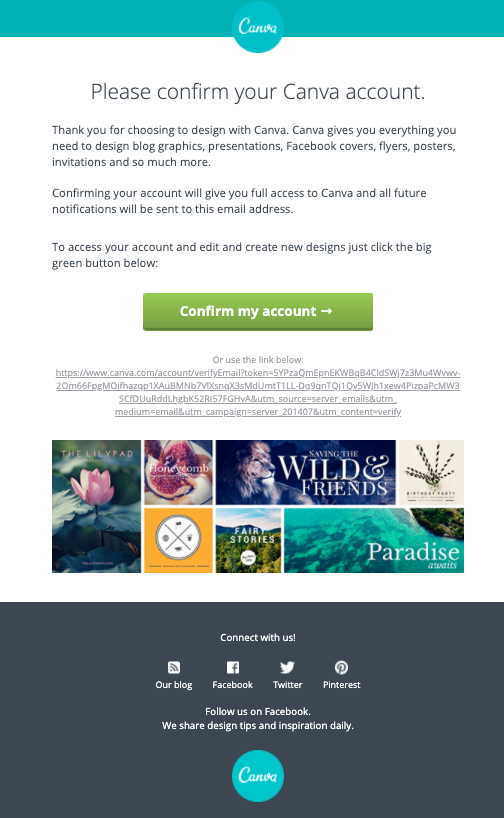 Confirmation Email Templates - 12 Examples + Tips - Blog GetResponse