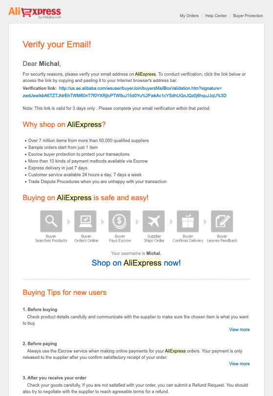 Confirmation Email Templates - 12 Examples + Tips - Blog GetResponse