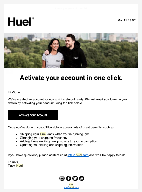 Confirmation Email Templates - 12 Examples + Tips - Blog GetResponse
