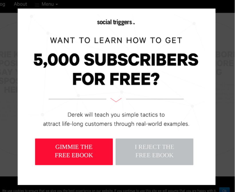 15 Spectacular Popup Examples and What Makes Them Great