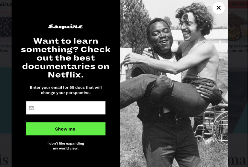 15 Spectacular Popup Examples and What Makes Them Great