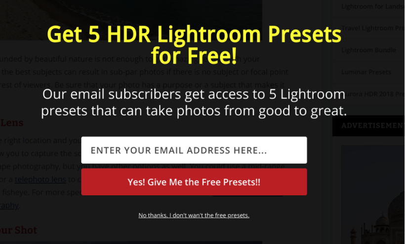 15 Spectacular Popup Examples and What Makes Them Great