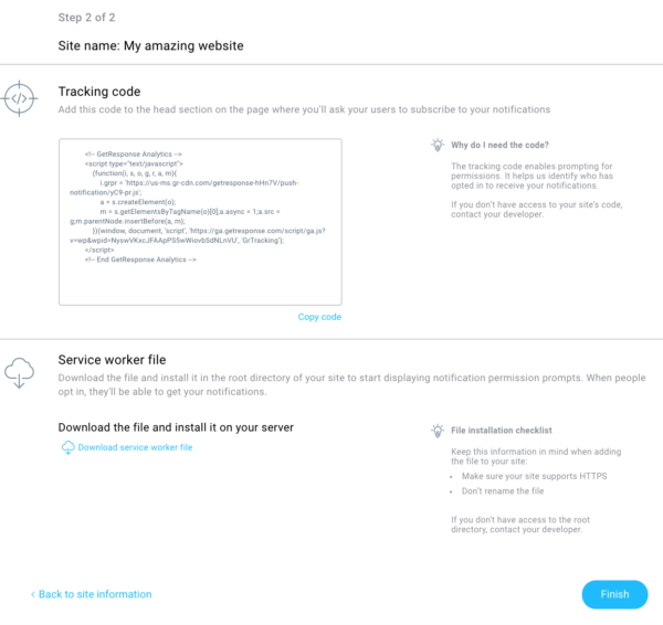 Introducing Web Push Notifications in GetResponse