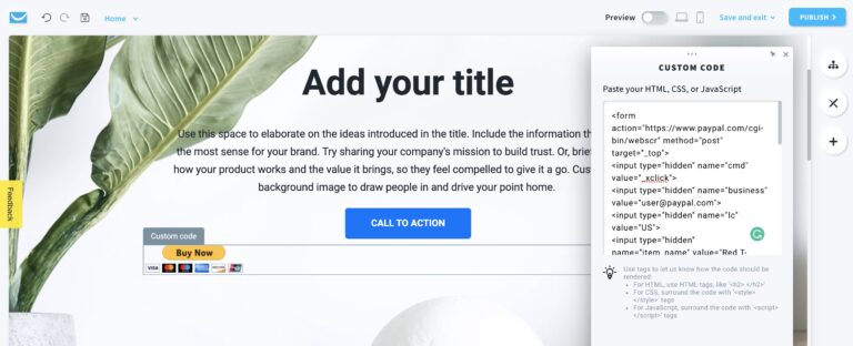 How To Add A PayPal Button To My Website Help