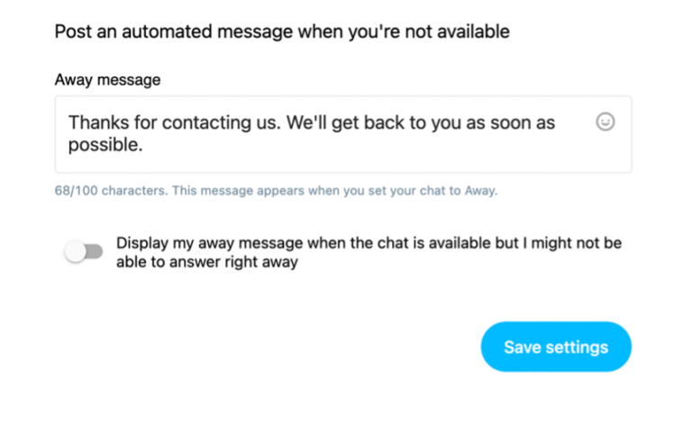 What are predefined messages and how to use them?
