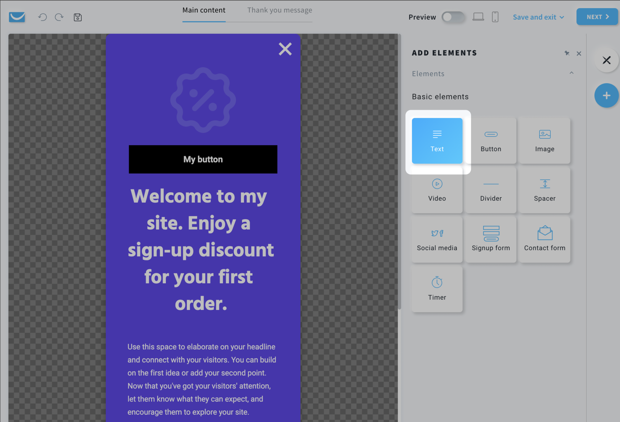 How To Add And Edit A Text Block 
