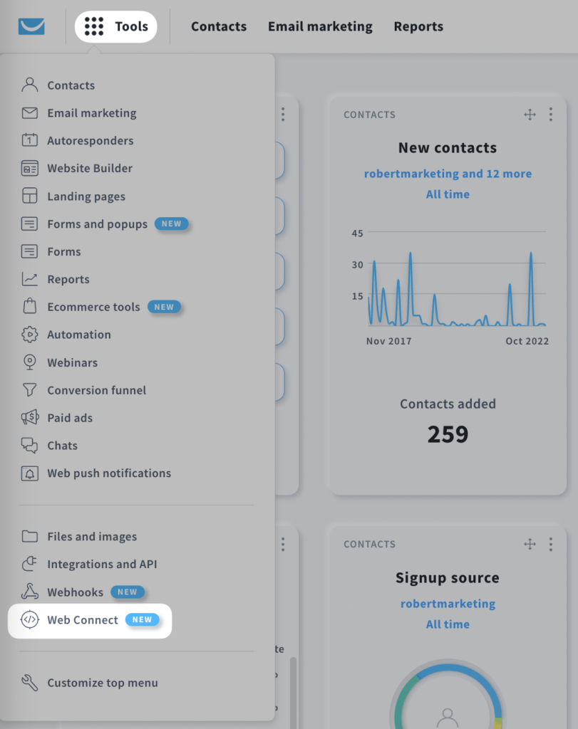 What is Web Connect and how to use it?