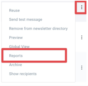 Where can I see how my messages are doing?