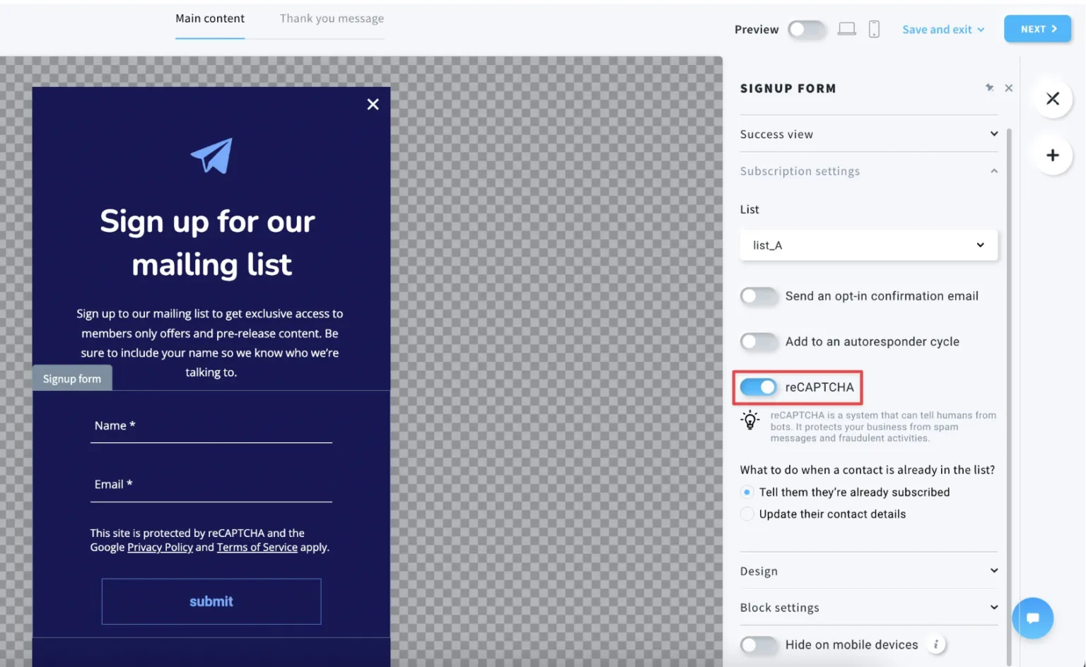 How to prevent fake bot signups?