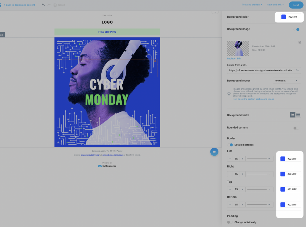 How to make messages look good in Outlook?