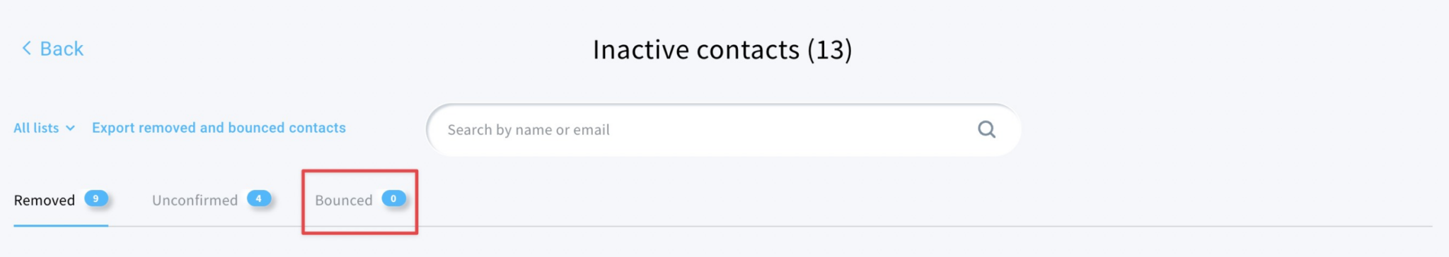 What are bounces and what are the reasons for them?