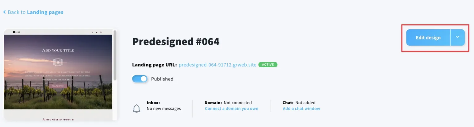 How to install new forms and popups on a landing page?